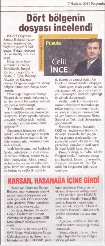 HOSAB SINIRLARI GENİŞLİYOR. – HOSAB