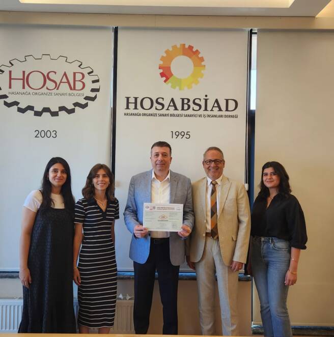 HOSAB Çevre Yönetim Sistemi Belgesi Aldı – HOSAB
